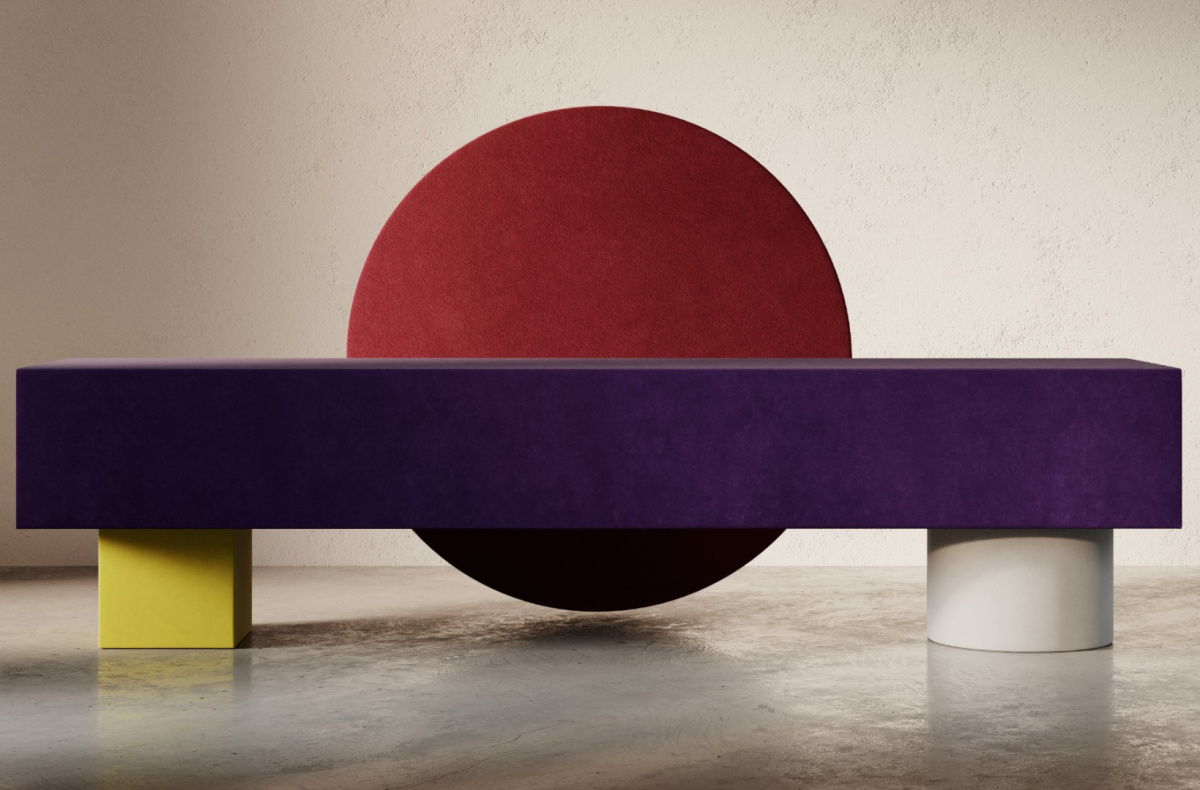 Sofa LE CORBUSIER COLORS > - Happy Barok